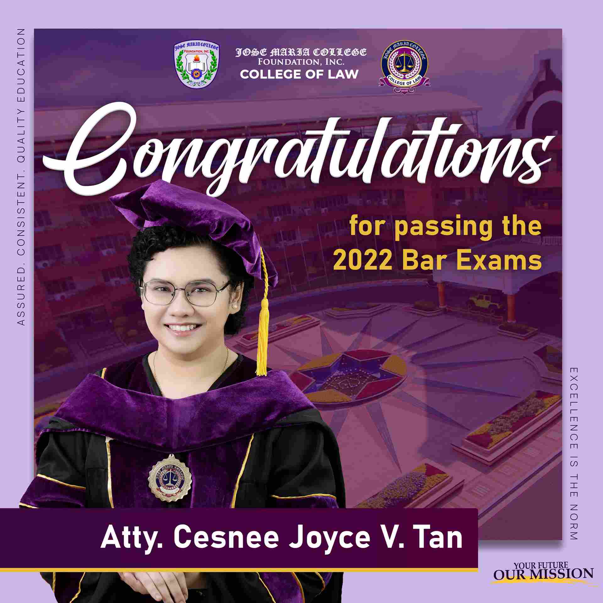 TAN - Jose Maria College Foundation, Inc