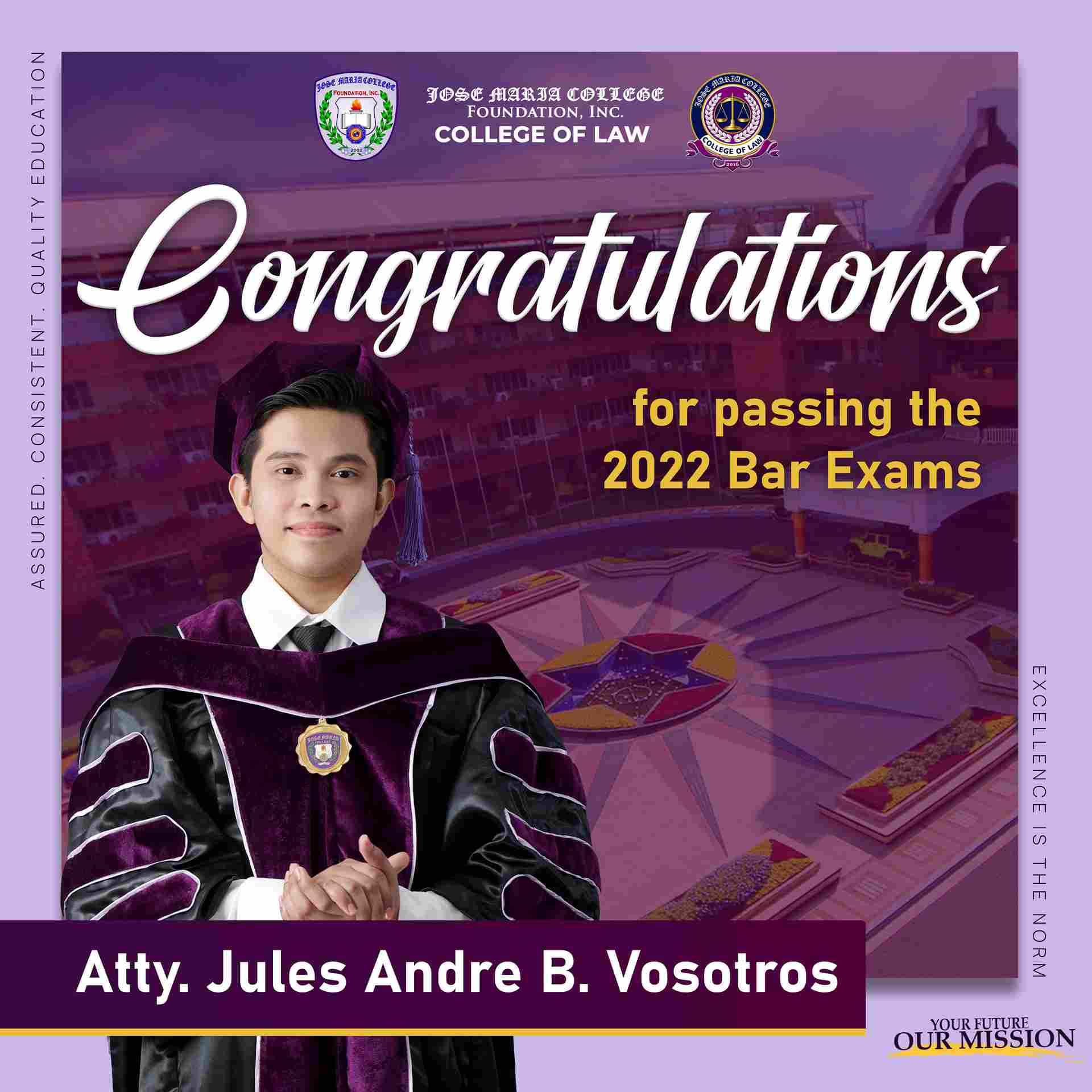 VOSOTROS - Jose Maria College Foundation, Inc